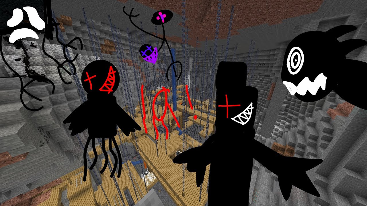 Minecraft Cave Sounds with Monsters 10! - YouTube