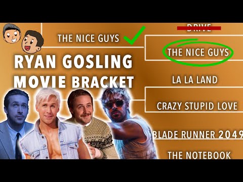 What is the best Ryan Gosling movie? | Movie Brackets