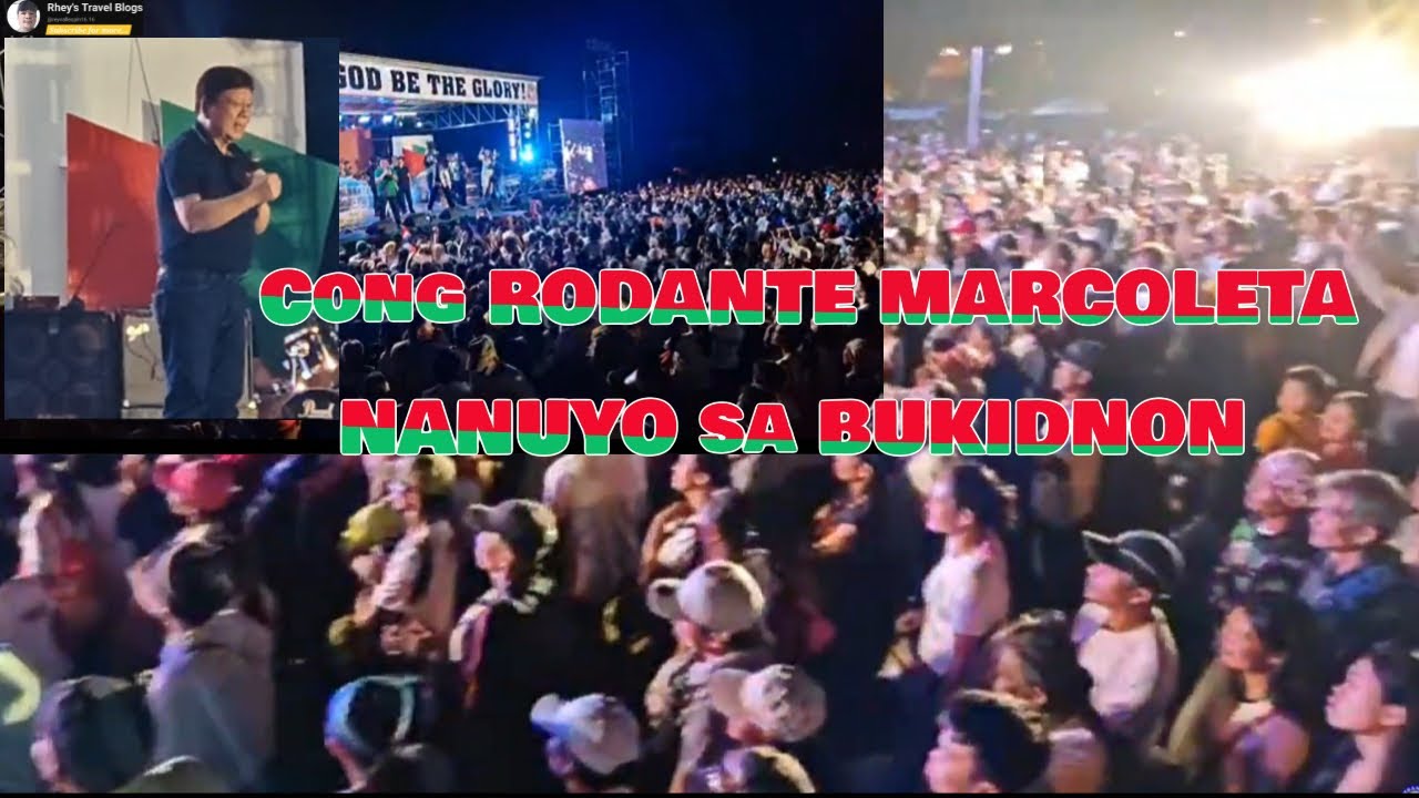 Cong MARCOLETA sa BUKIDNON - YouTube