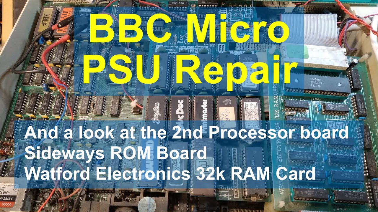 BBC Micro PSU Repair - YouTube