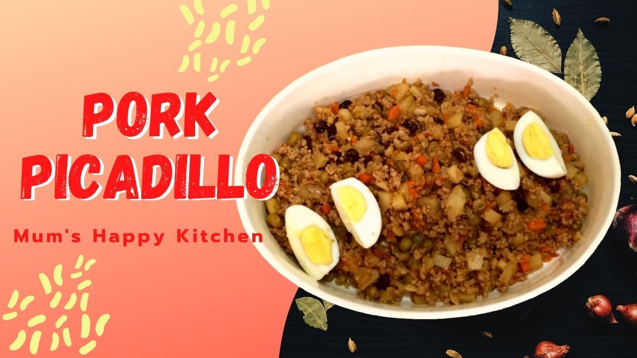 Cook pork picadillo the fast and easy way. - YouTube