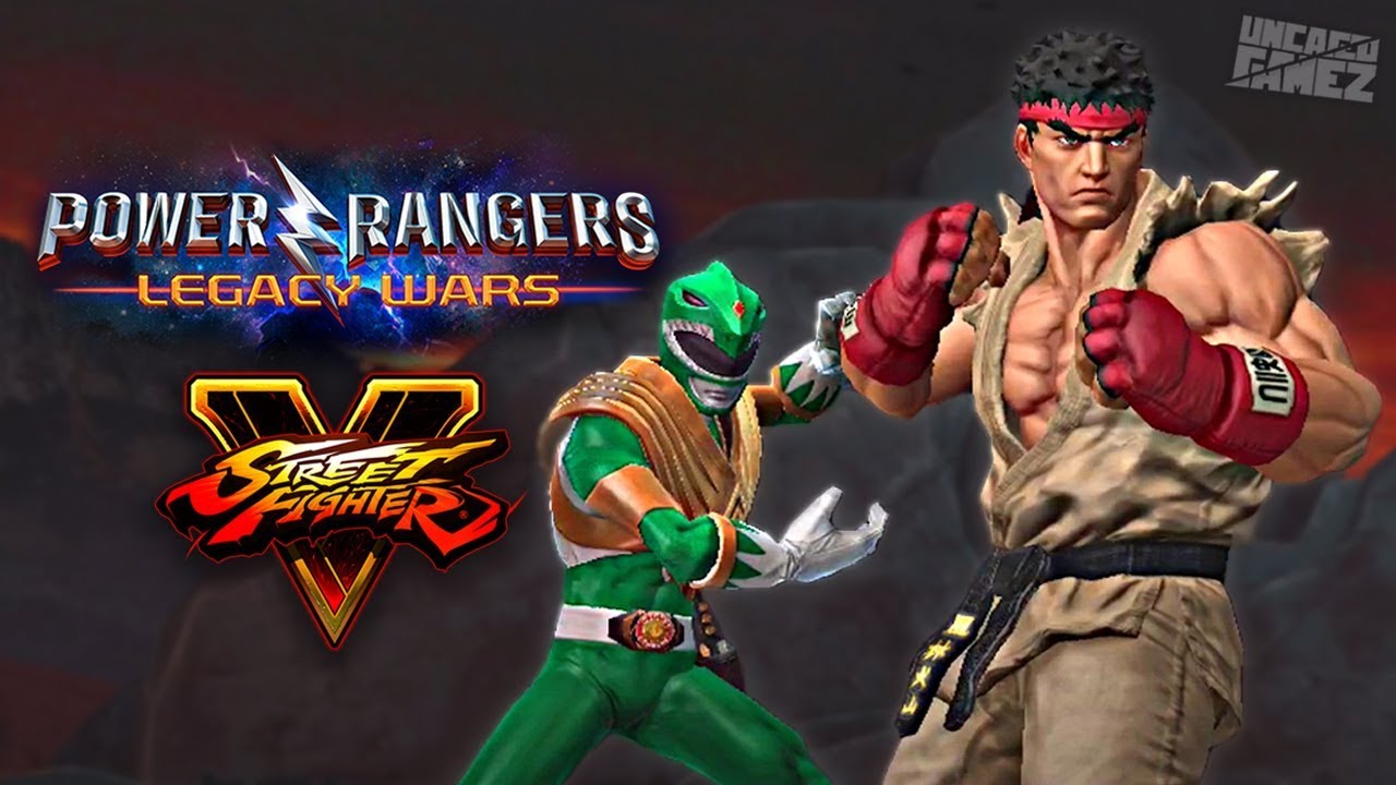 Power Rangers: Legacy Wars - PLAYING AS STREET FIGHTER CHARACTERS ...