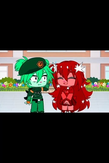 Algo de Flippy x Flaky 🐻💚x🦔 ️ #happytreefriends #htf #flippyxflaky #flakyxflippy - YouTube