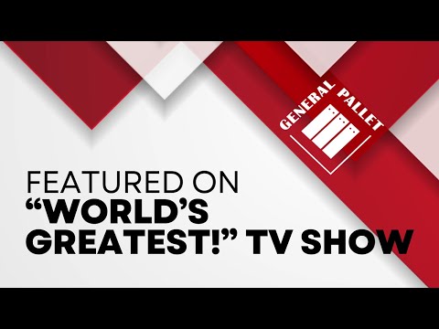 General Pallet as Featured on "World's Greatest! ..." TV Show - YouTube