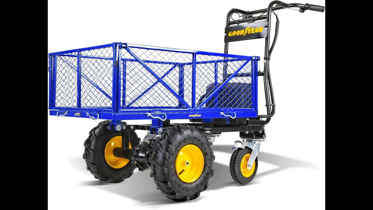 Review: Goodyear Electric Power Wagon: 48V Li-Ion Cart for 1000+ lbs ...