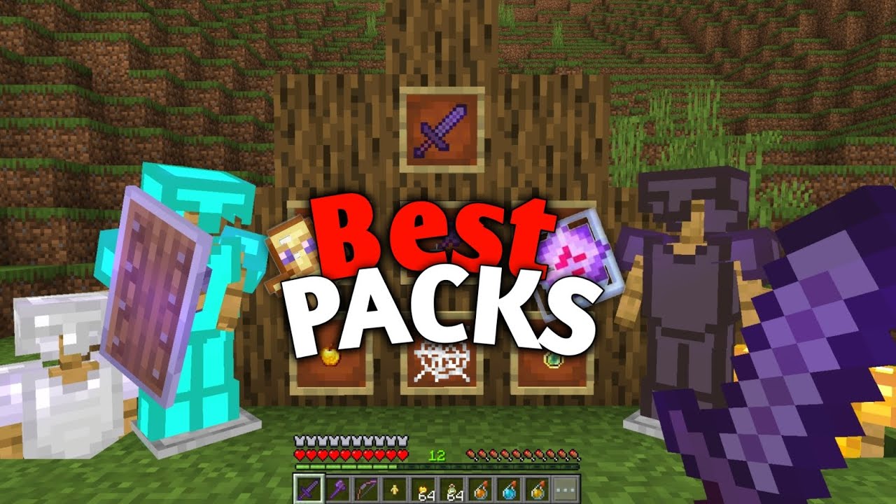 Best SMP Texture Pack for Minecraft PE - YouTube