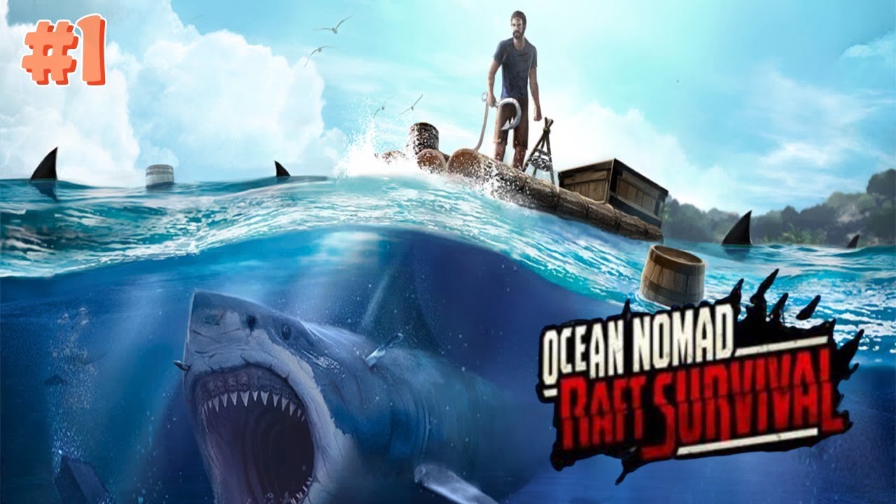 I Survive 10 Days On Raft | Raft Survival Gameplay Ep- 1 - YouTube