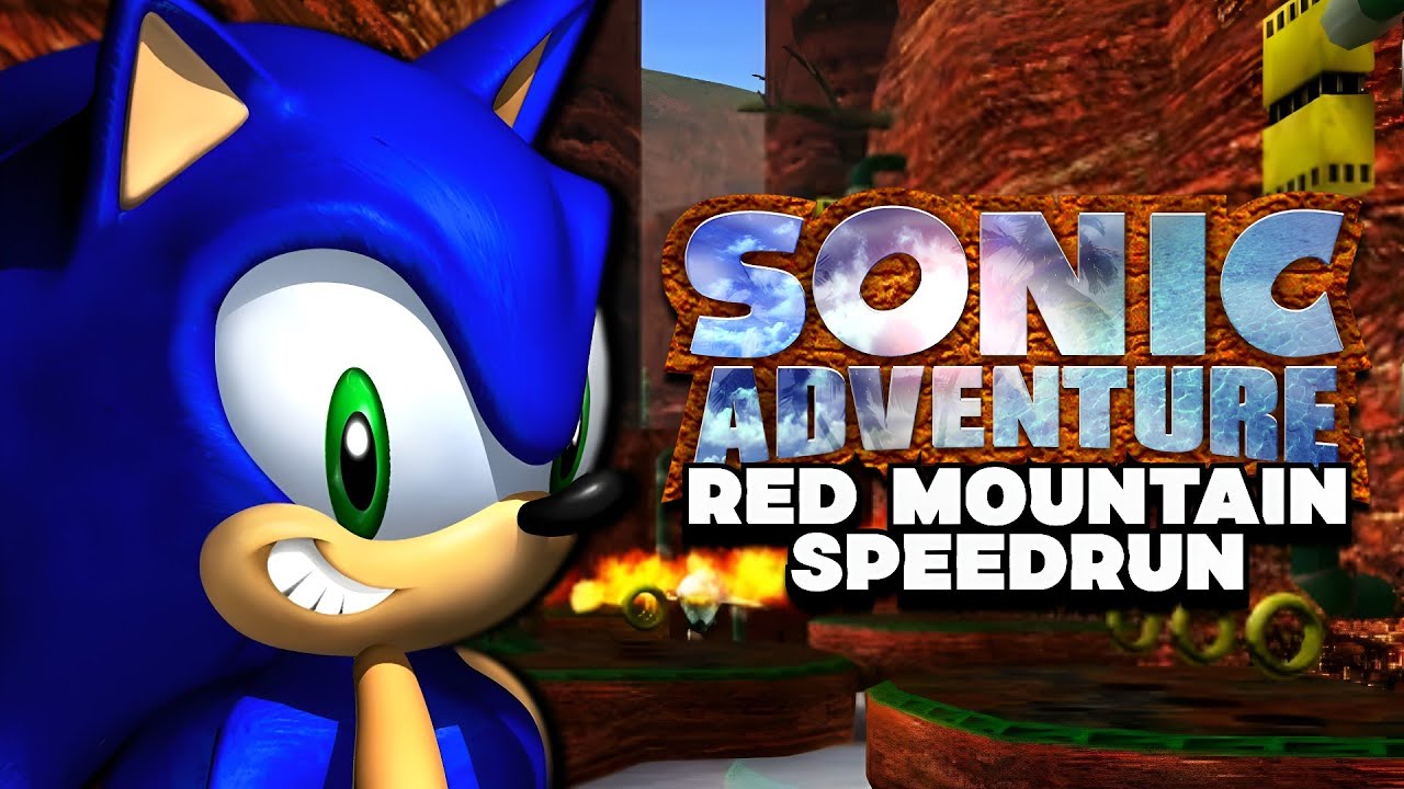 Sonic Adventure - Red Mountain Speedrun - YouTube