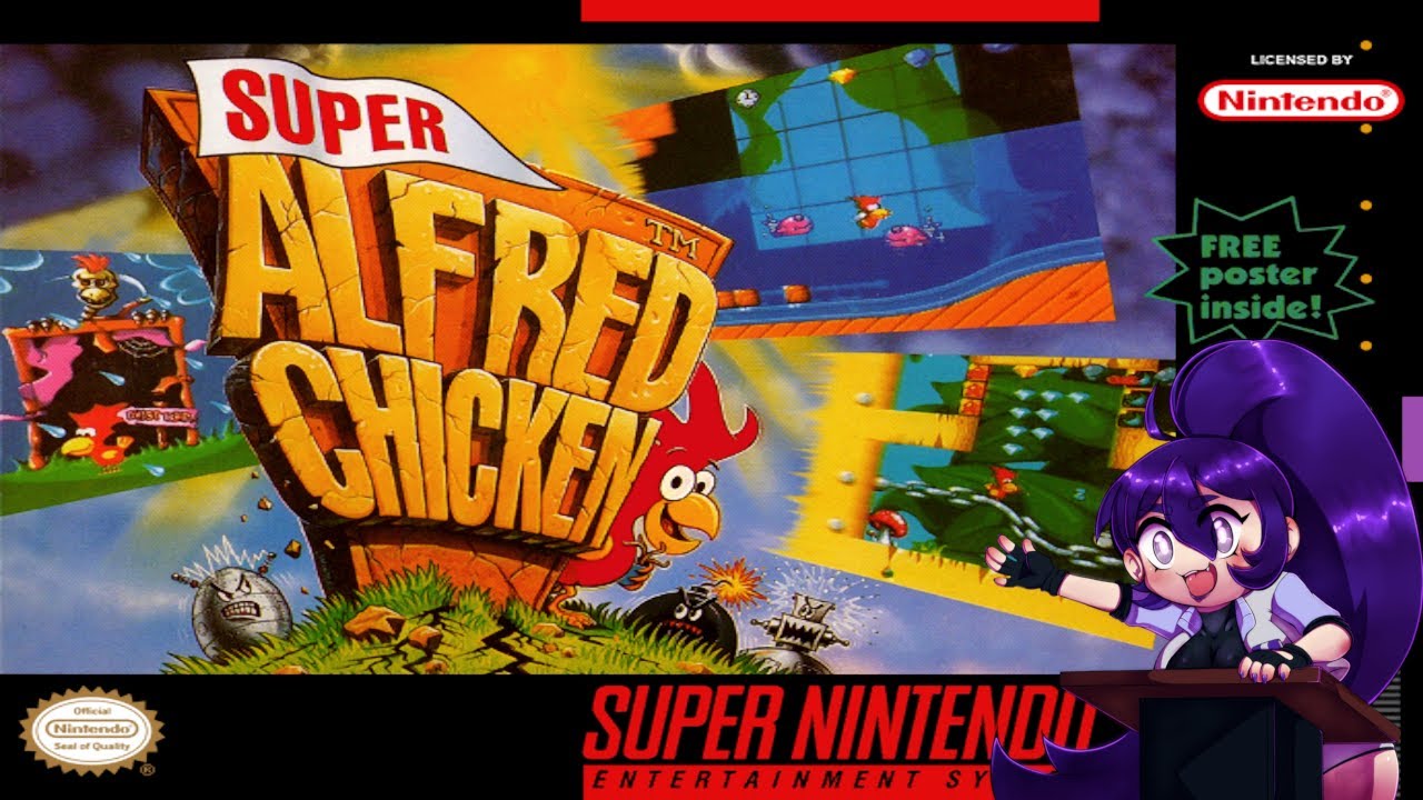 Beating Every SNES Game: 63/721: Super Alfred Chicken - YouTube
