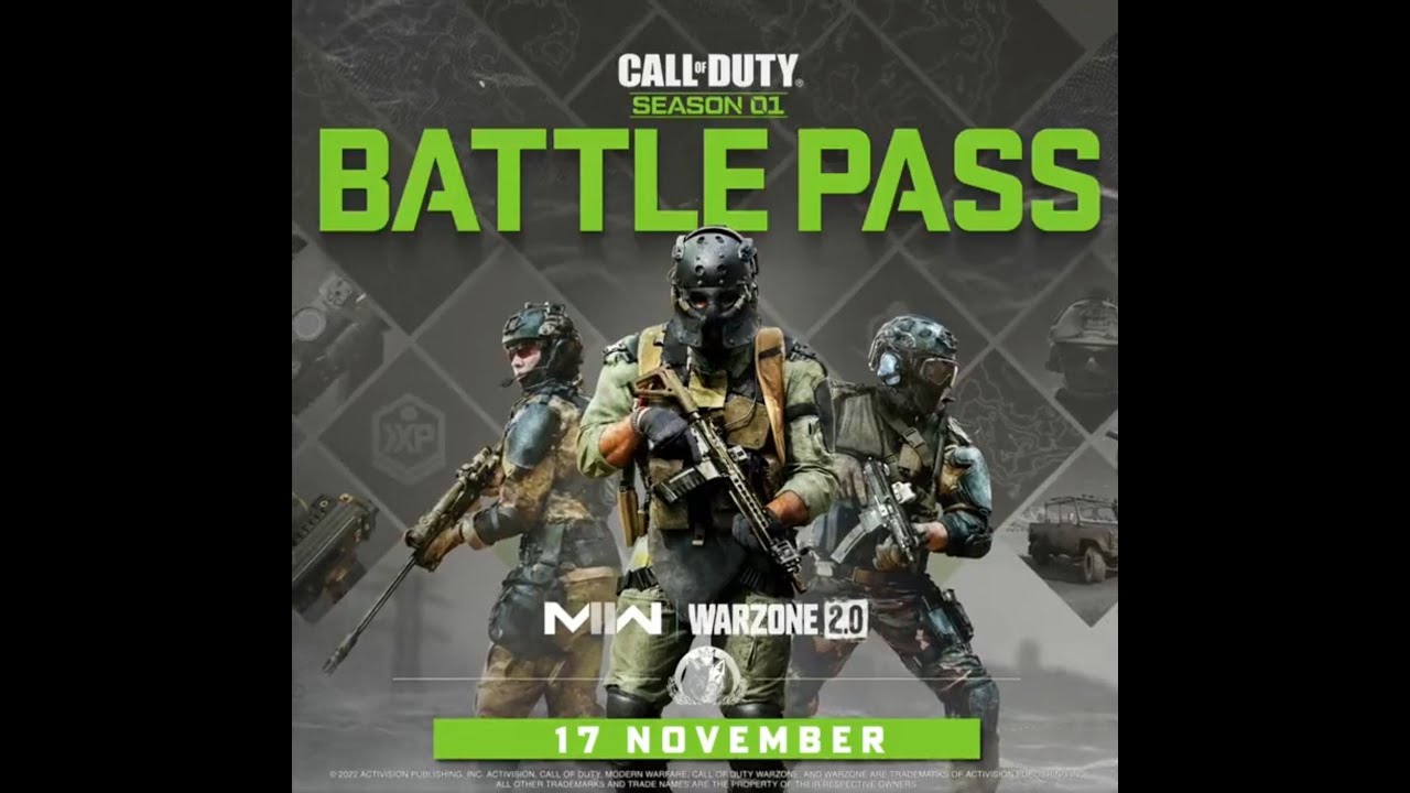 Warzone 2.0 Season 1 Battle Pass Trailer | CoD MW II | Battle Pass ...