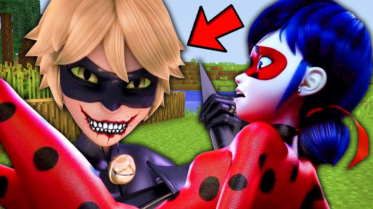 EVIL LADYBUG in MINECRAFT in MONSTER SCHOOL NOOB vs PRO vs GOD HACKER ...
