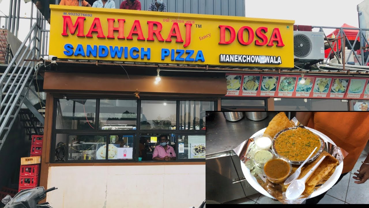 Ahmedabad Manek chowk famous Gotado Doso in Maharaj Dosa || # ...