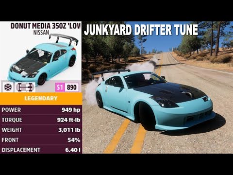 H5 AWD DRIFT TUNE 2004 DONUT MEDIA 350Z 'LOW CAR' NISSAN - YouTube