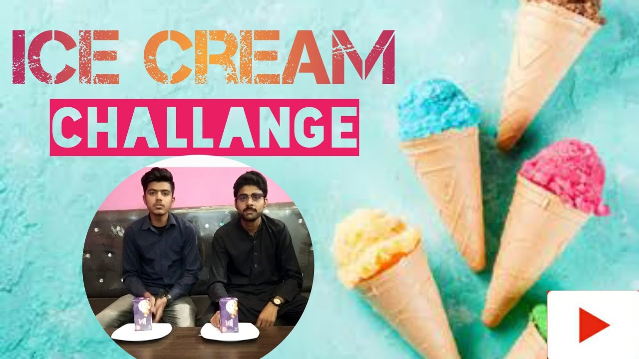 Ice-Cream challenge by (Fun Zone) (First Video of Fun Zone) Ice-cream ...