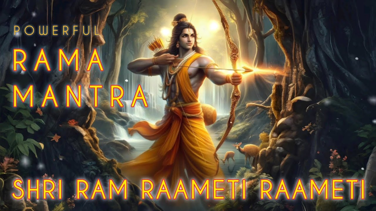 Powerful RAMA MANTRA to remove NEGATIVE ENERGY. - YouTube