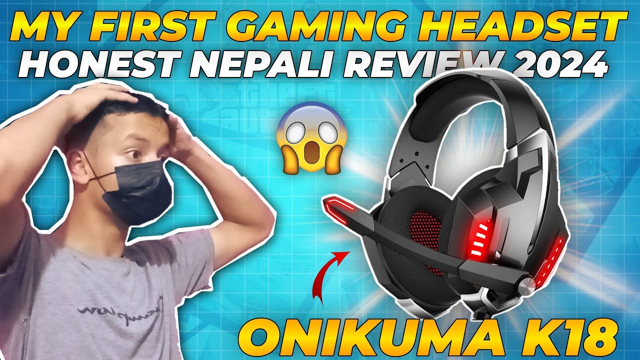 ONIKUMA K18 Best Budget Gaming Headphone Review| Lazy Op Games - YouTube