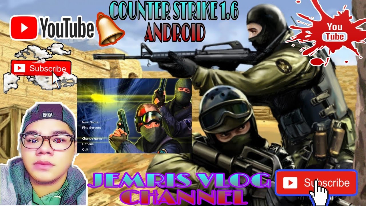 COUNTER STRIKE 1.6 ( De_dust 2 Map )ANDROID phone - YouTube