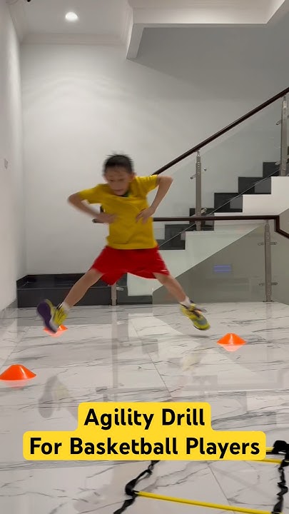 Agility Drill using cones and ladder to Improve Speed and Explosive Power for Kids # ...