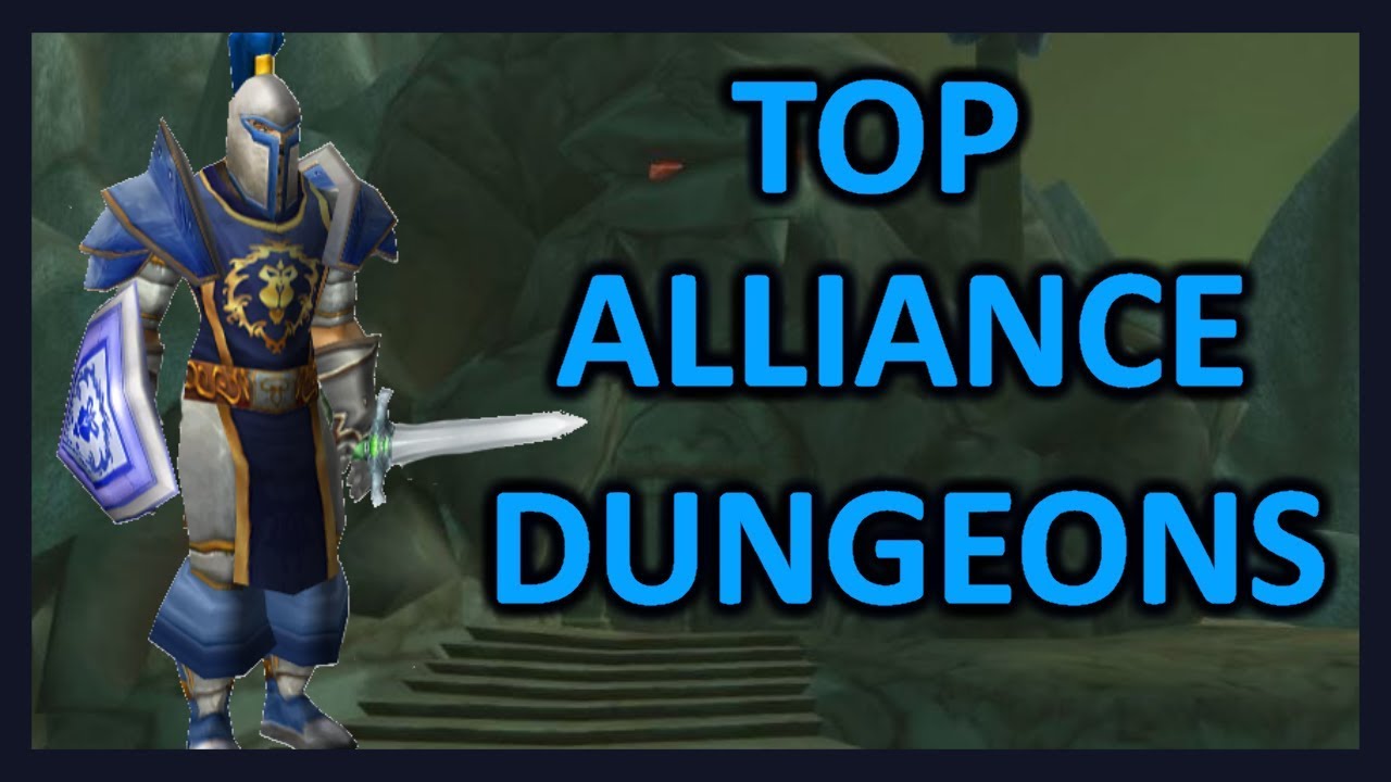 Top 5 Leveling Dungeons in Classic WoW (ALLIANCE) - YouTube