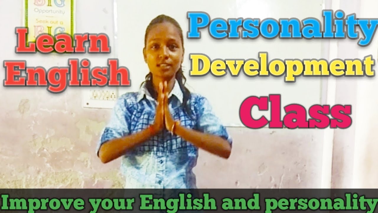 Personality development class | spoken English | learn English and ...