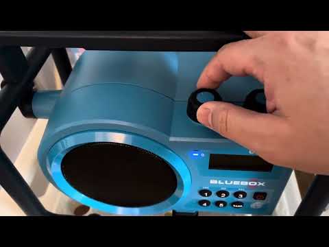 Bluetooth Sangean BB-100 Bluebox “Toughbox / Lunchbox” Worksite radio