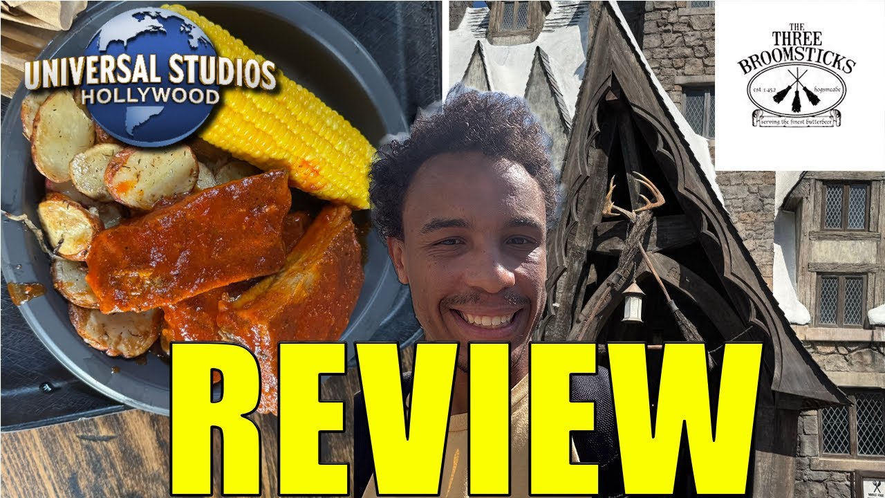 Three Broomsticks REVIEW! | Wizarding World of Harry Potter | Universal ...