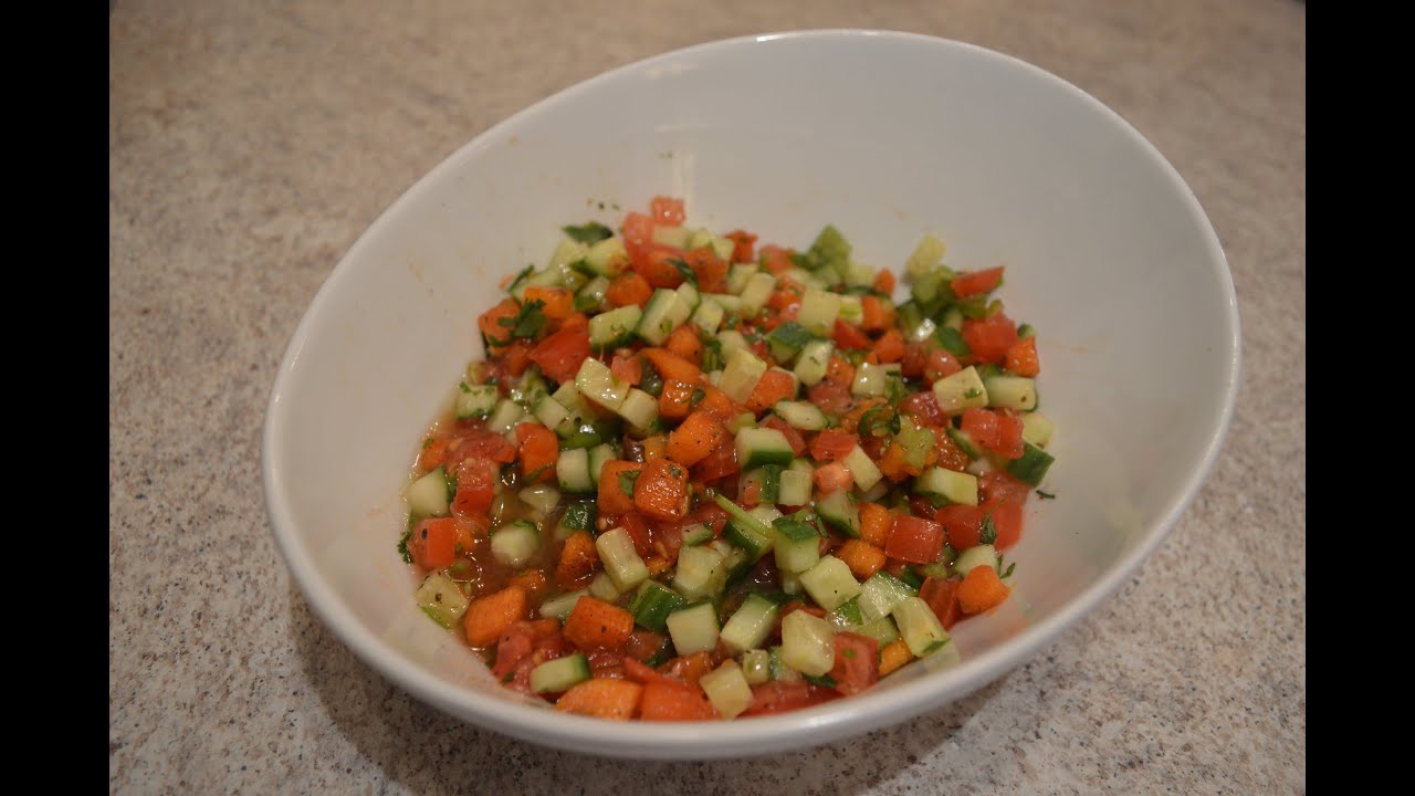 How to Make Cucumber & Persimmon Tomato Salsa: Cooking with Kimberly ...