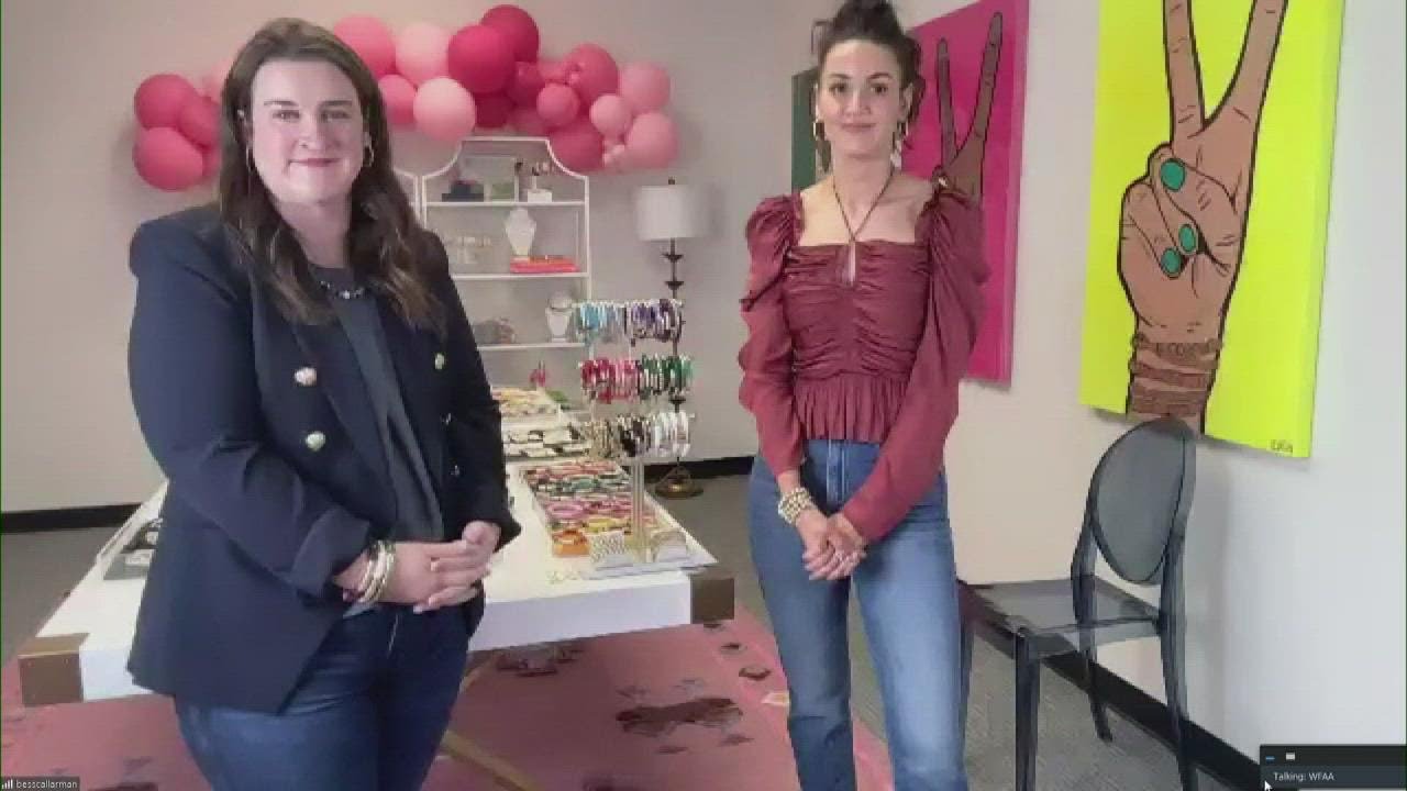 Small Business Saturday: Meet popular DFW business Allie + Bess - YouTube