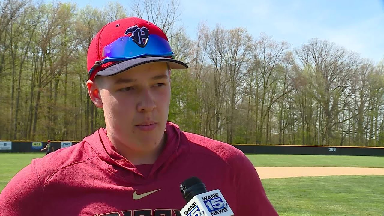 Heritage baseball senior infielder, pitcher Brady Richman full practice ...