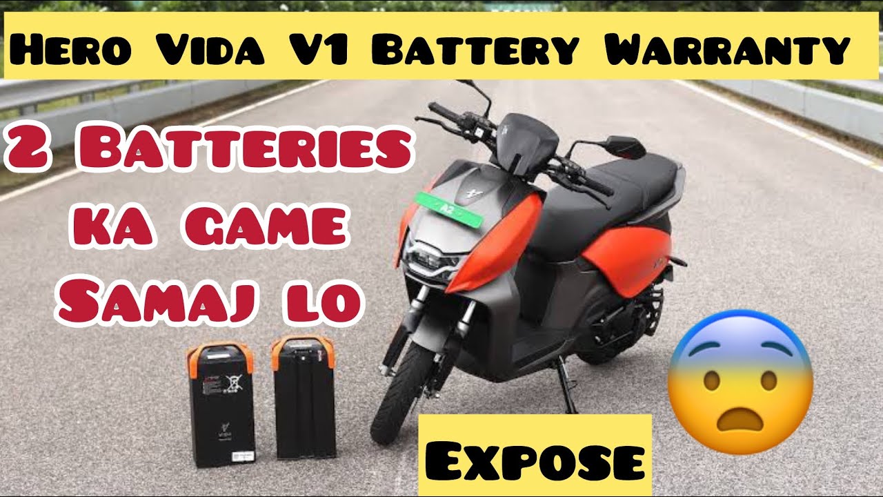 Hero Vida V1 Battery Warranty Expose😨/ Paise lagane se pehle Samaj lo ...