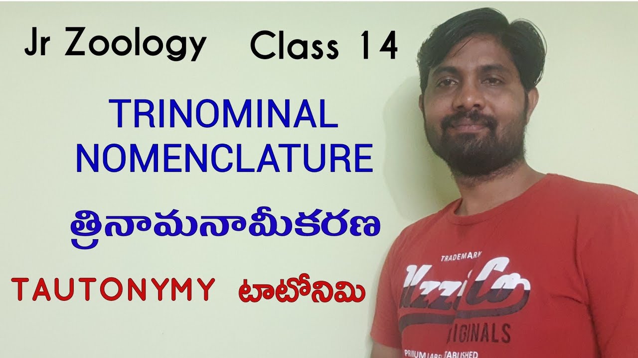 Trinominal Nomenclature | త్రినామనామీకరణ | Tautonymy టాటోనిమి | Class ...