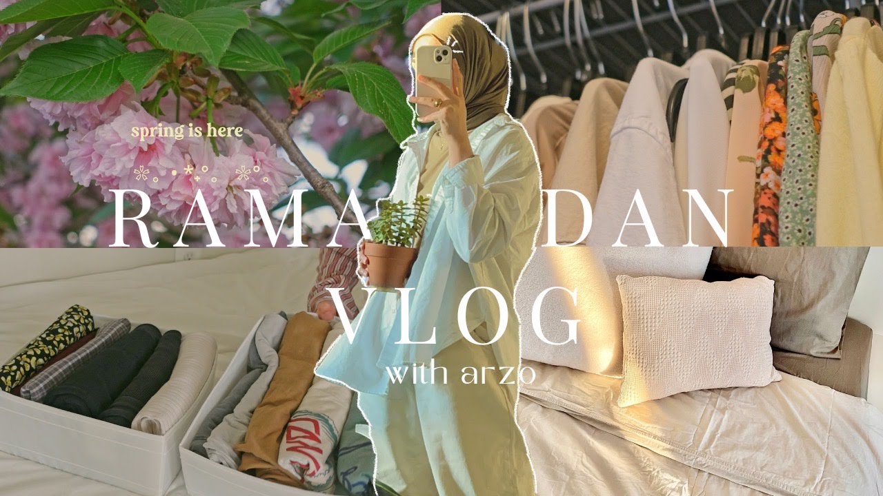 Spring & Eid Refresh 🌱 | deep cleaning, plant care & closet clean out ...