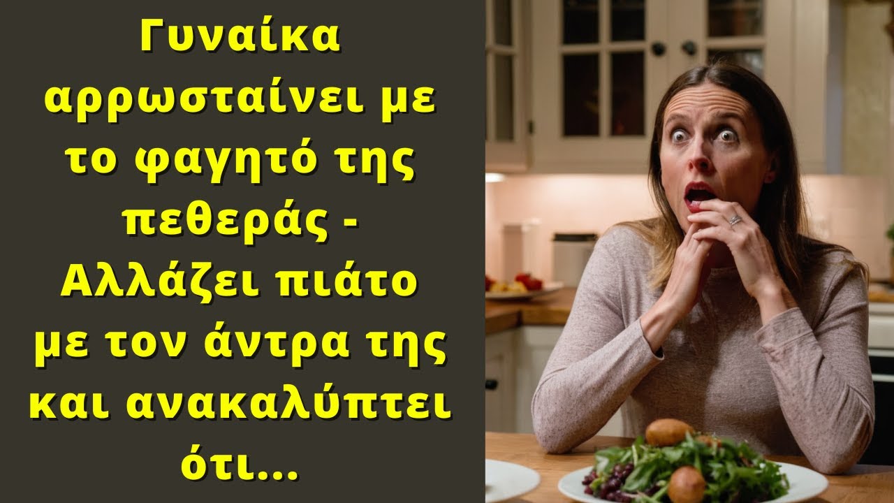 Γυναίκα αρρωσταίνει με το φαγητό της πεθεράς, Αλλάζει πιάτο με τον ...