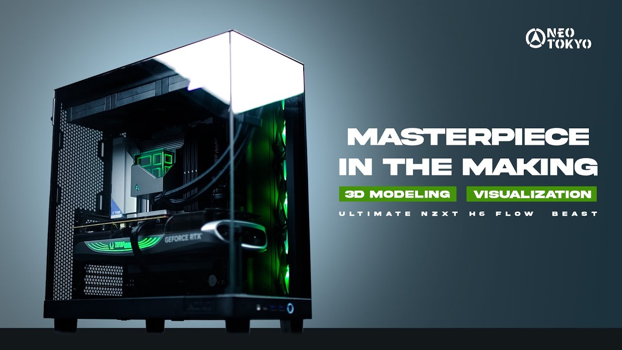 How to build the most epic NZXT H6 FLOW ? - YouTube