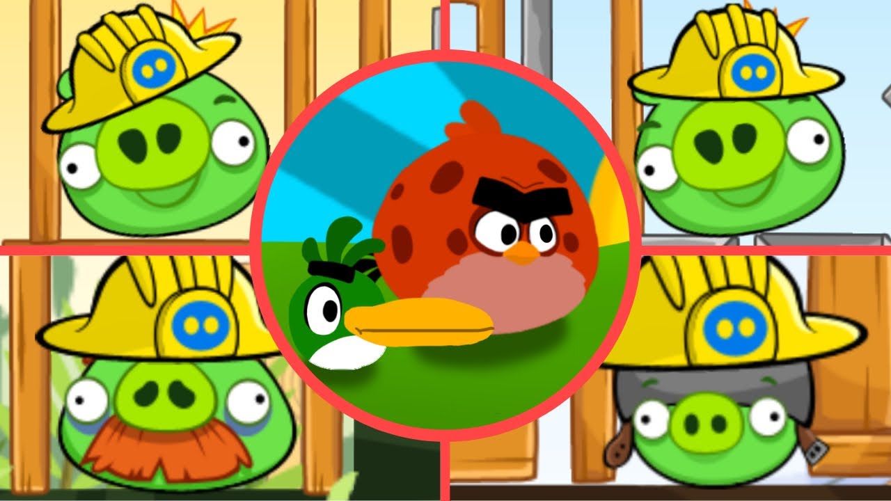 Angry Birds The Big Setup - All Bosses (Luta dos Bosses) - YouTube