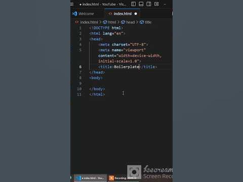 How to add Boilerplate in VS Code | VS code Boilerplate | VS code part-1 | AR Web Developers # ...