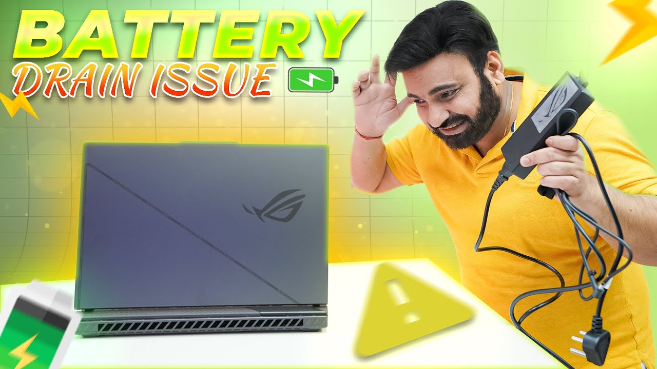 Battery Drain Issue In Gaming Laptop | What To Do? - YouTube