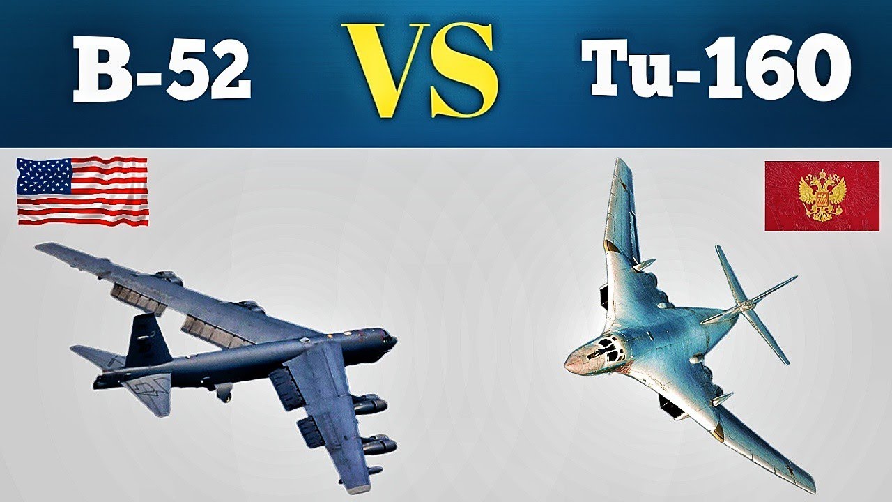 Tupolev Tu-160 VS B-52 Bomber - Which would win? - YouTube