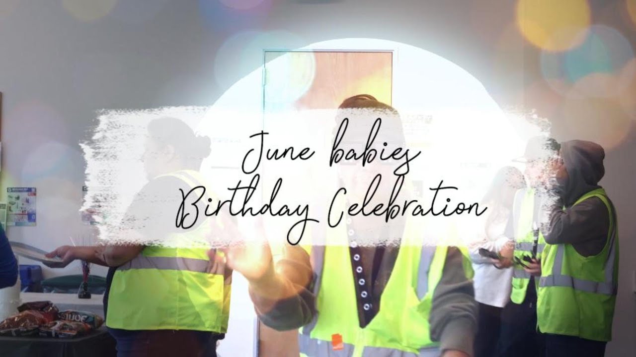 June babies Birthday Celebration - YouTube