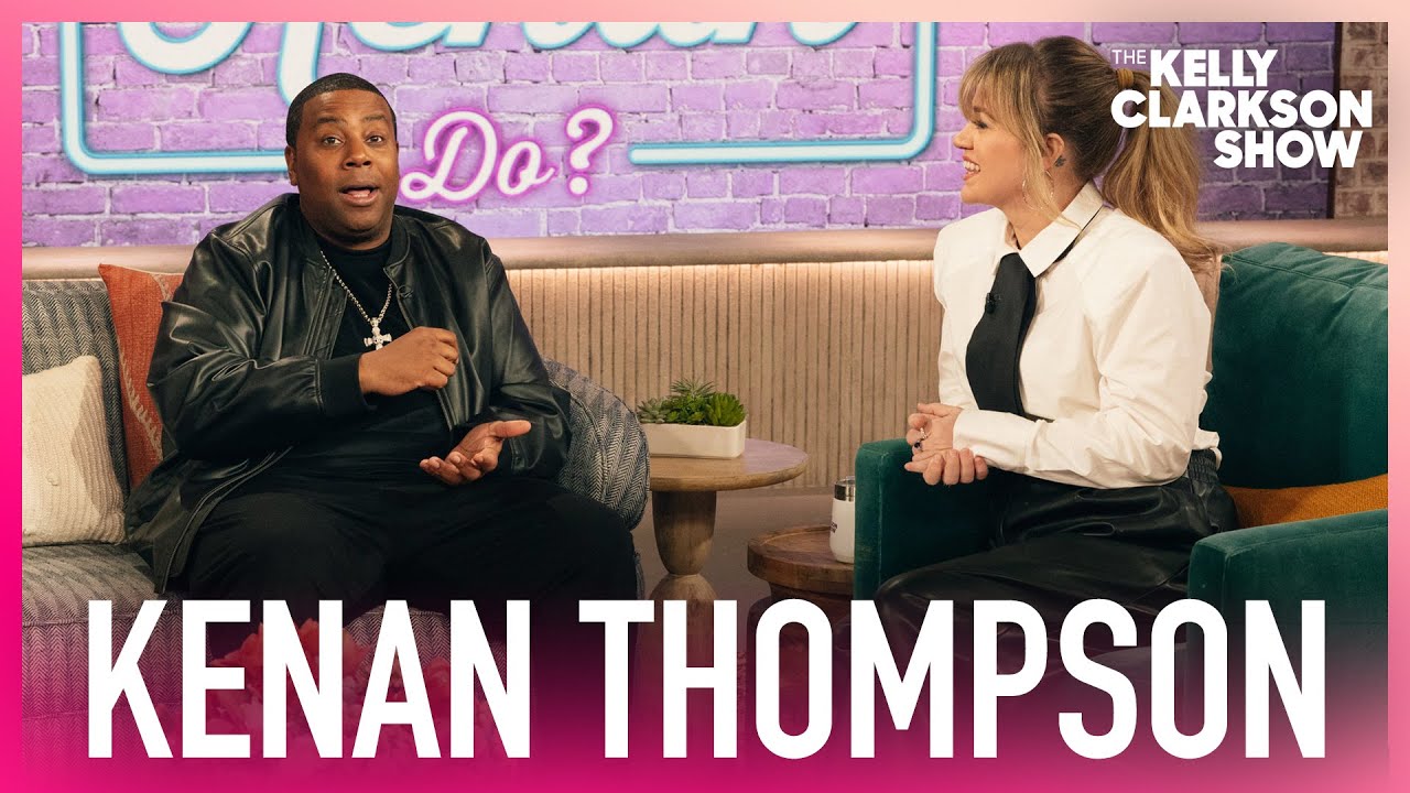 Kenan Thompson & Kelly Clarkson Debate Shower Etiquette - YouTube