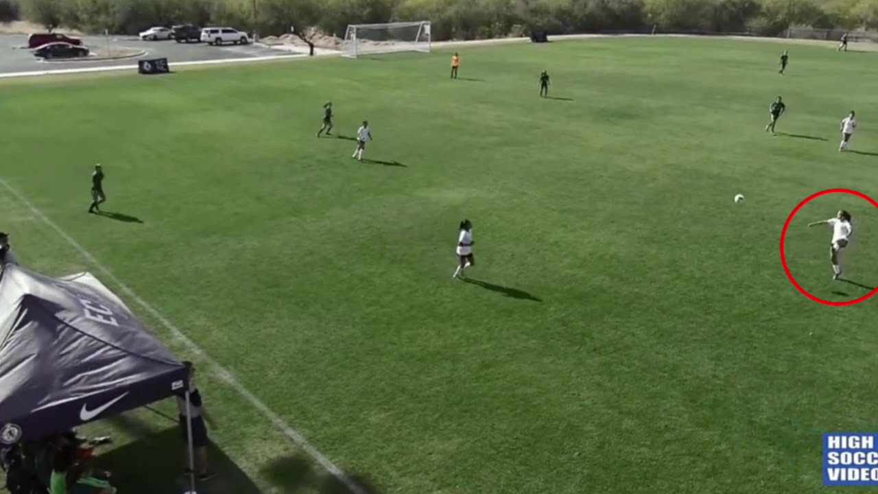 Grace Campos #7 ECNL Phoenix Showcase Highlights - YouTube