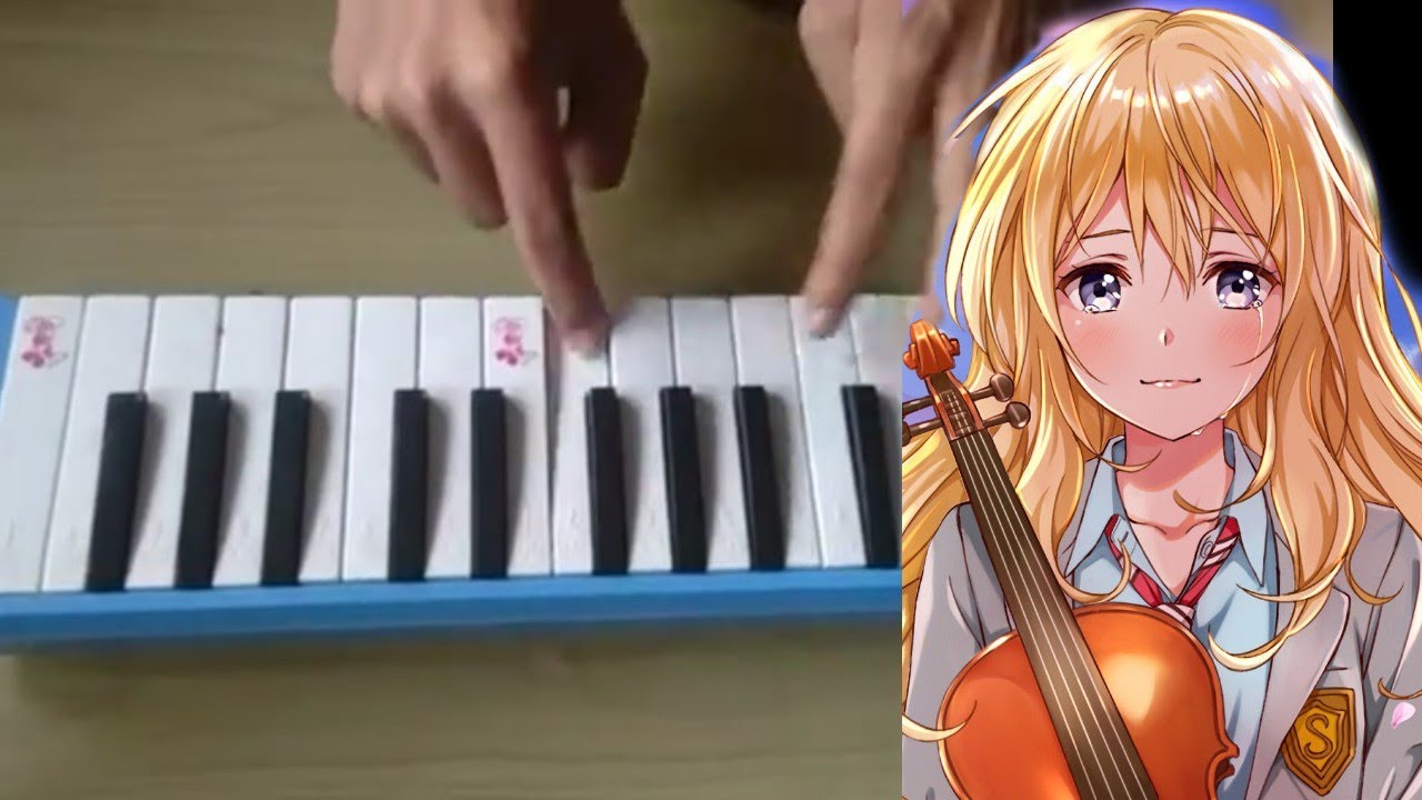 Hikaru nara - pianika+note - YouTube