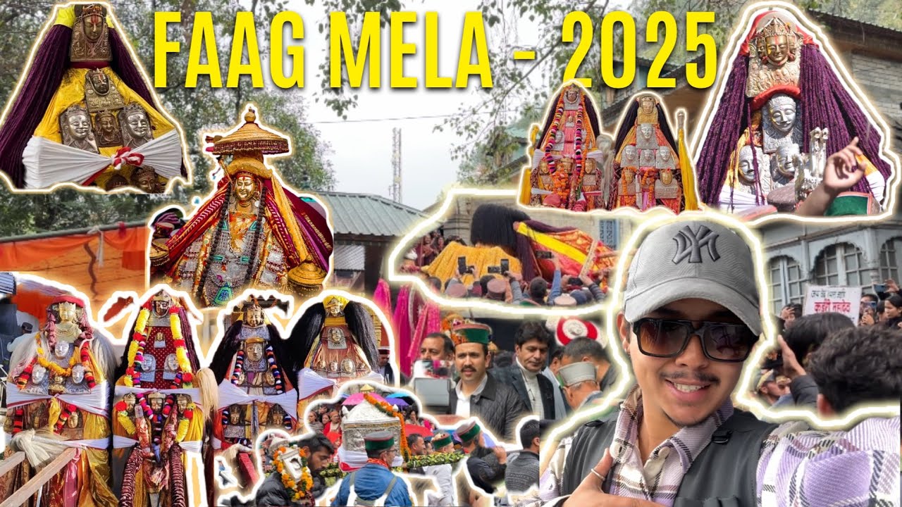 FAAG MELA 2025 🫶🏻 !! फाग मेले के इतिहास में आए ये देवता साहिब पहली बार ...
