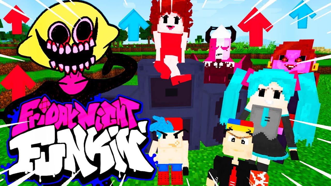 FRIDAY NIGHT FUNKIN ADDON para MINECRAFT PE/BE | REVIEW - YouTube