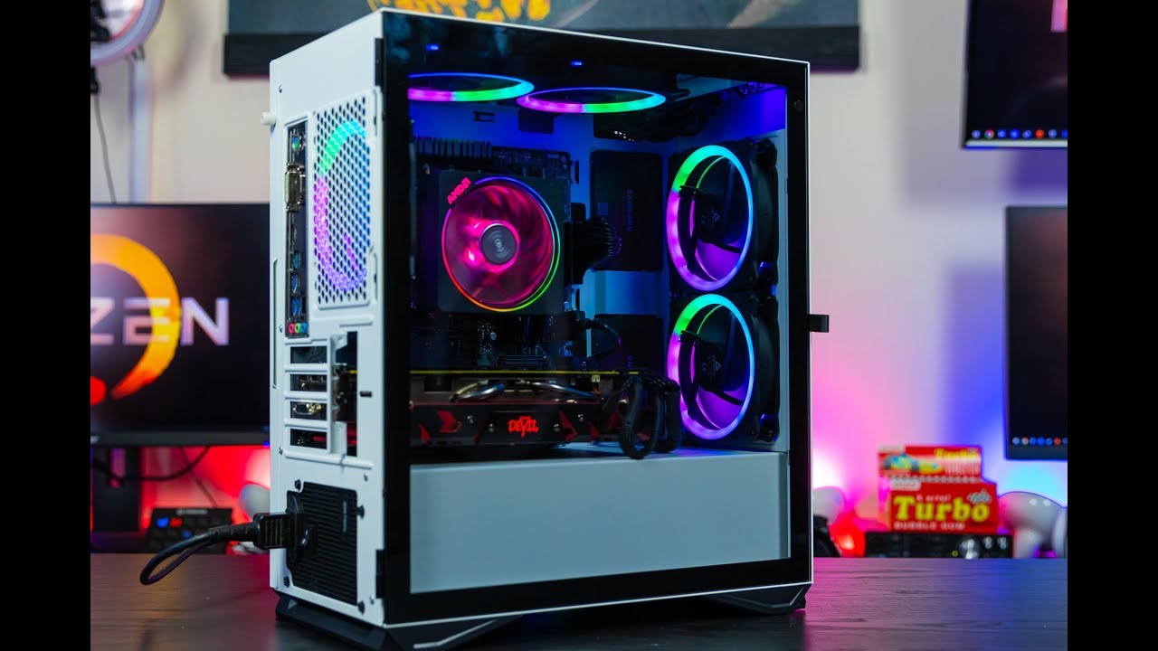 $50 BEAST PC Case DarkFlash DLM22 In Depth Review! - YouTube