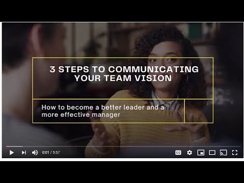 Vision Communication: 3 Keys to to communicate your vision in the ...