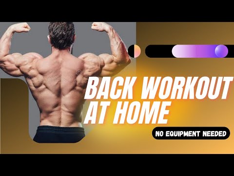 3 min Intense Back Workout at Home - YouTube