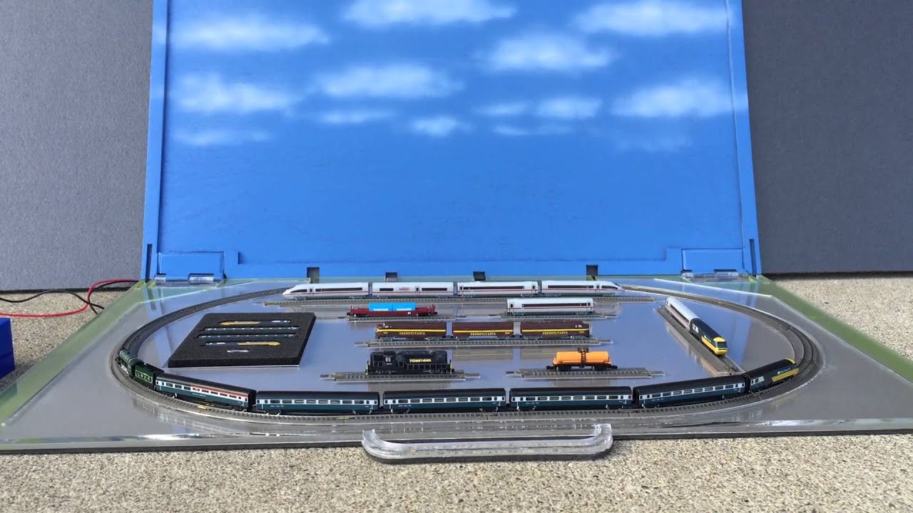 TGauge 1:450 Scale MICRO STEAMTOWN museum layout. - YouTube