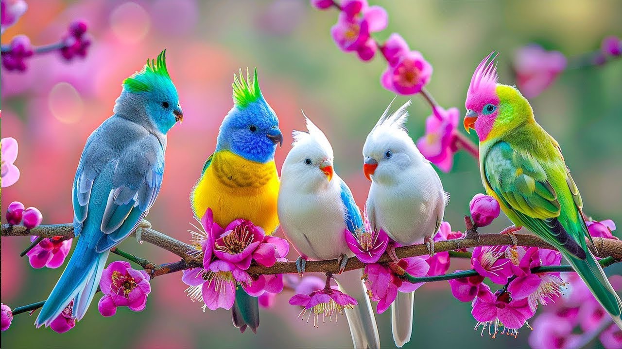 Birds Chirping 4K ~ Birdsong to Calm Nerves 🌿 Stop Overthinking, Reduce ...