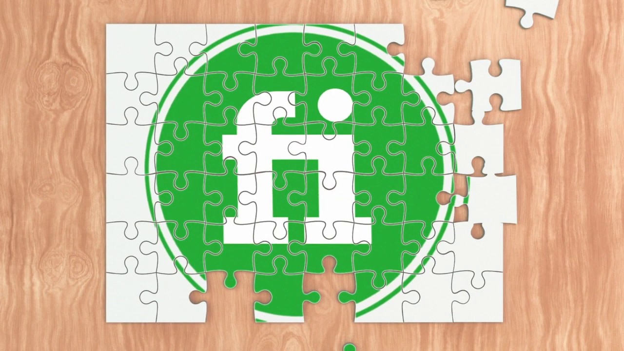 116 Intro Puzzle Logo Animation - YouTube